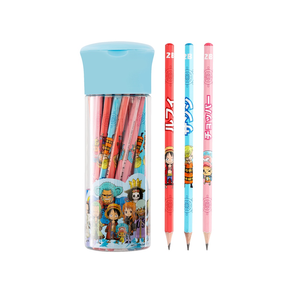 Deli C023-2B One Piece 2B Graphite Pencil with sharpener 50pcs/tube ...