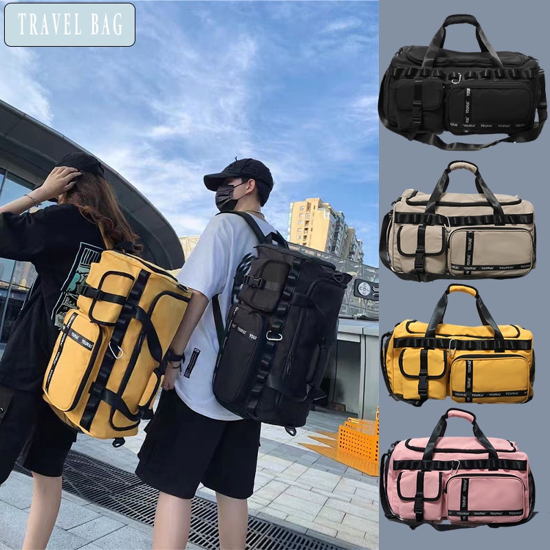 Travel Backpack Large Capacity Hiking Bag Nylon Waterproof Backpack Big ...