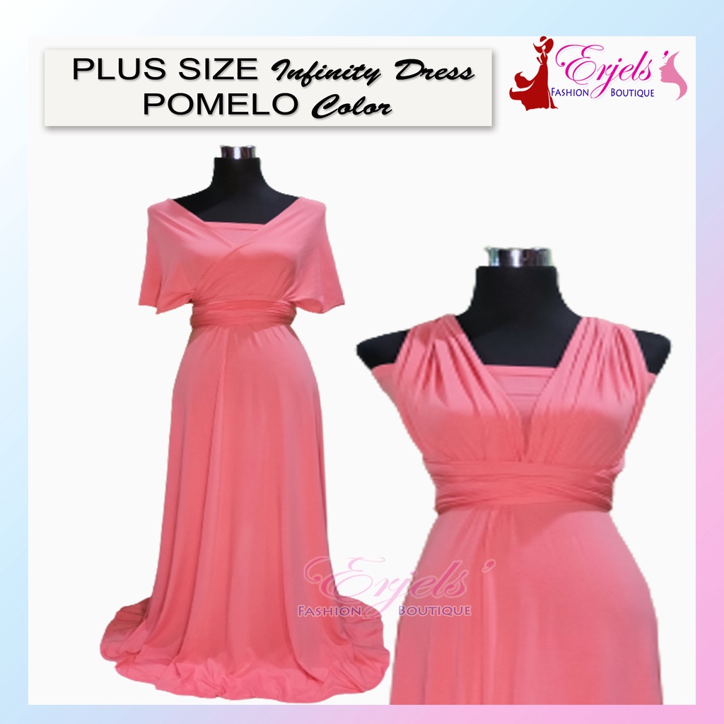 PLUS SIZE Infinity Dress With Tube Floor Length | Can fit to 34-42 ...