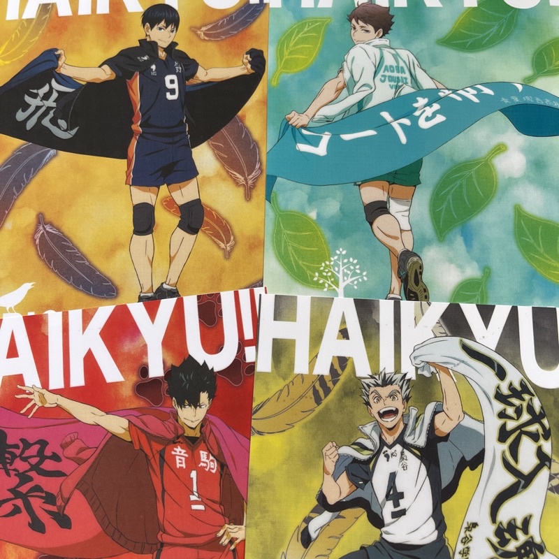[PRE ORDER] Haikyuu!! Character Banners Anime Postcards / Mini Poster ...
