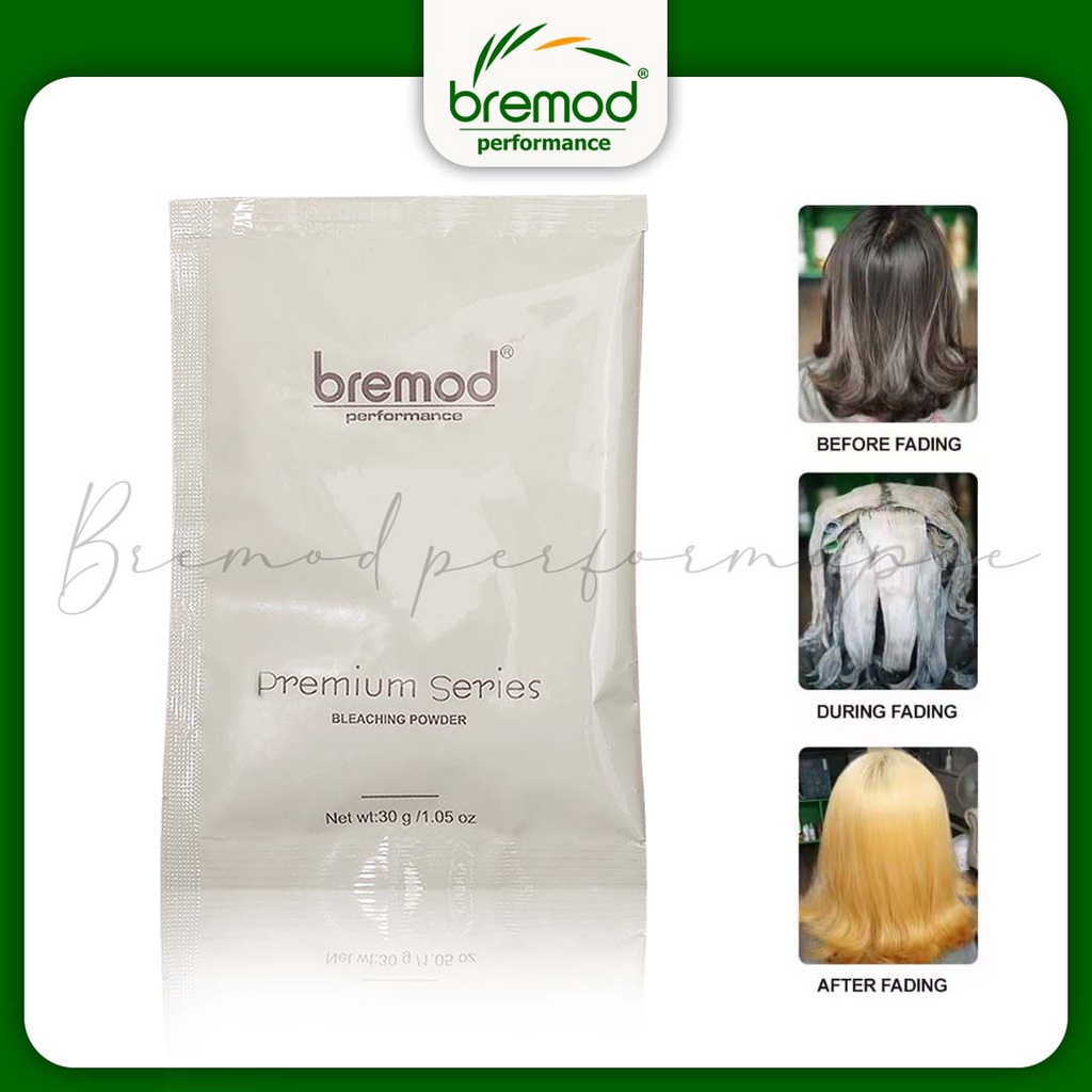 Bremod Bleaching Powder Premium Series Fade Low Damage Hair Dye Hair ...