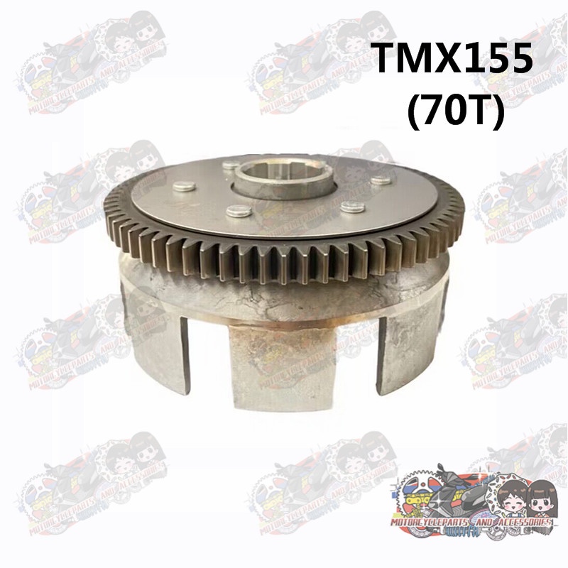LJ Motorcycle TMX 70T clutch housing only Tmx 155(70T) | Shopee Philippines