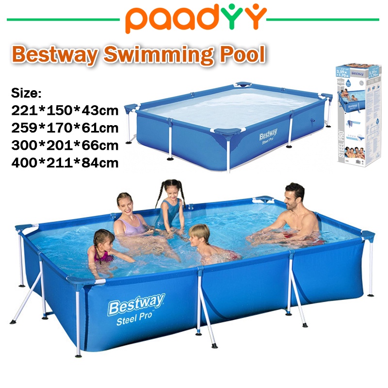 Bestway Children's portable swimming pool for kids thickened outdoor ...