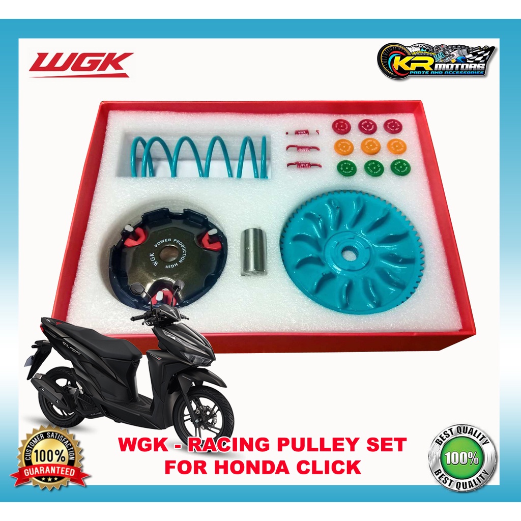 Pulley Set + CVT(1500 RPM) Set for ADV, Aerox Nmax PCX Beat FI Click ...