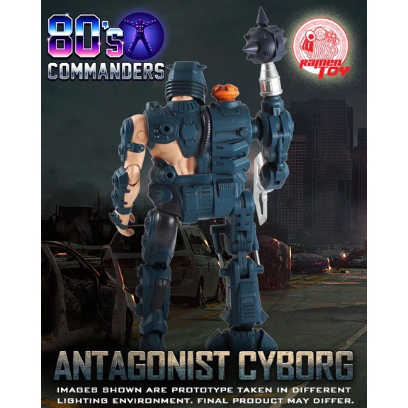 DOC TERROR ORIGINAL VERSION - 80's COMMANDER ANTAGONIST CYBORG by RAMEN ...