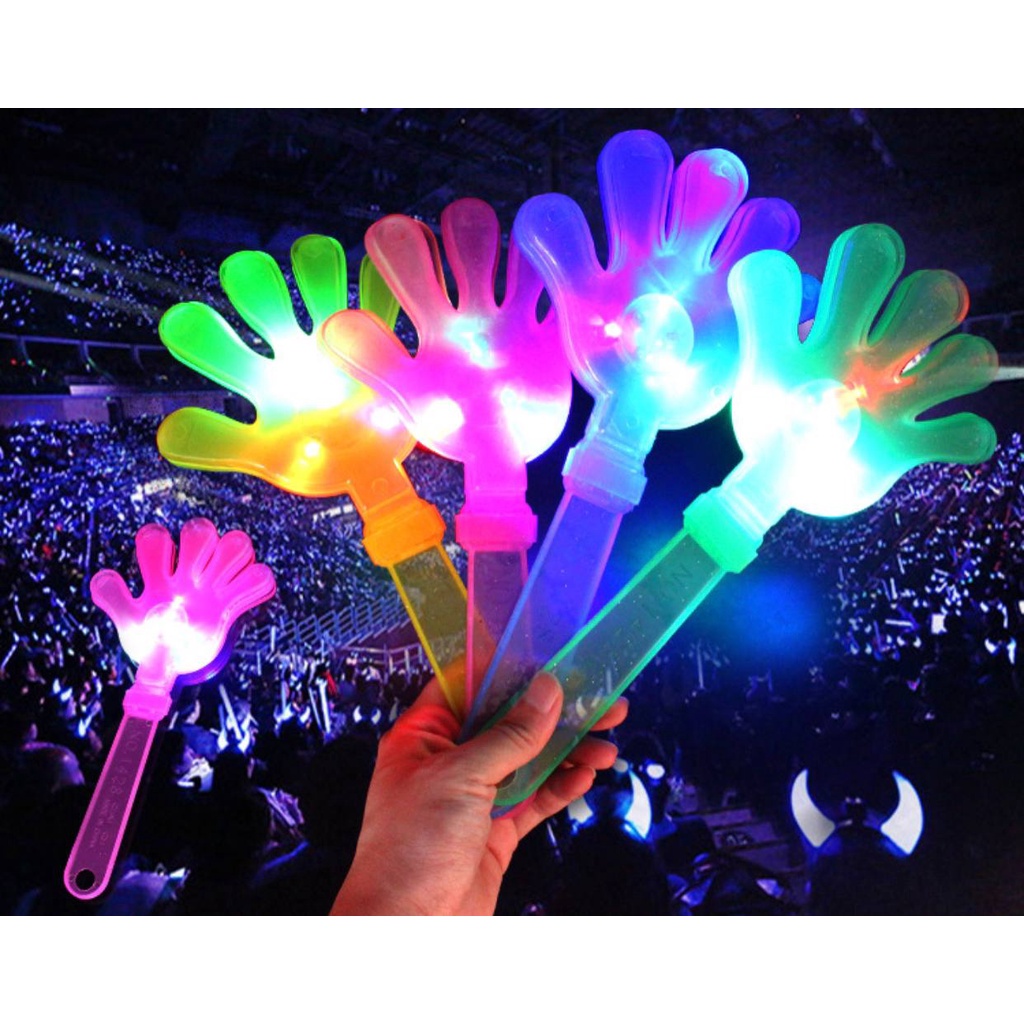Glowing Clapper Concert Atmosphere Props Fluorescent Stick Refueling ...