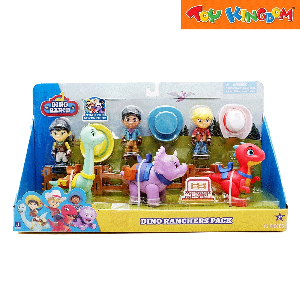 Dino Ranch Dino Ranches Pack 6 Pack Figure | Shopee Philippines