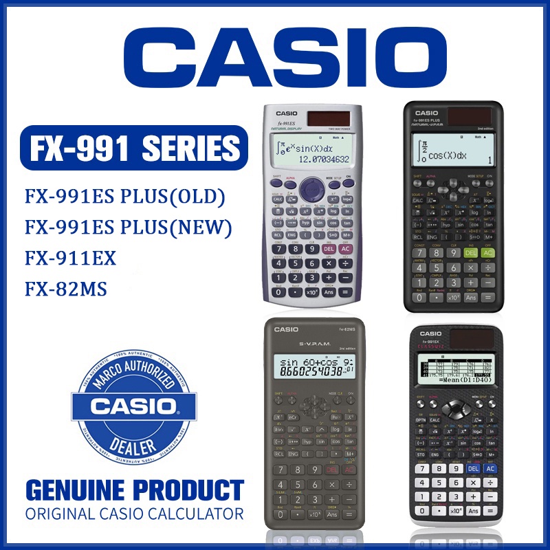 CASIO CS-991ES plus Junior High School College Student Calculator ...