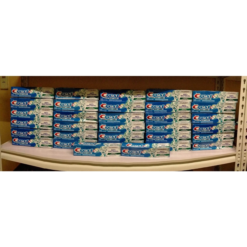 Crest Premium Plus Anti-Bacterial Toothpaste Smooth Peppermint, 7.0 oz ...