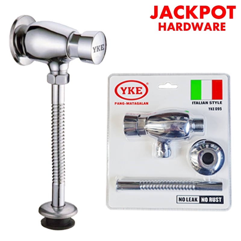 HEAVY DUTY Male Urinal Flush Valve | Push Button Flush | Shopee Philippines