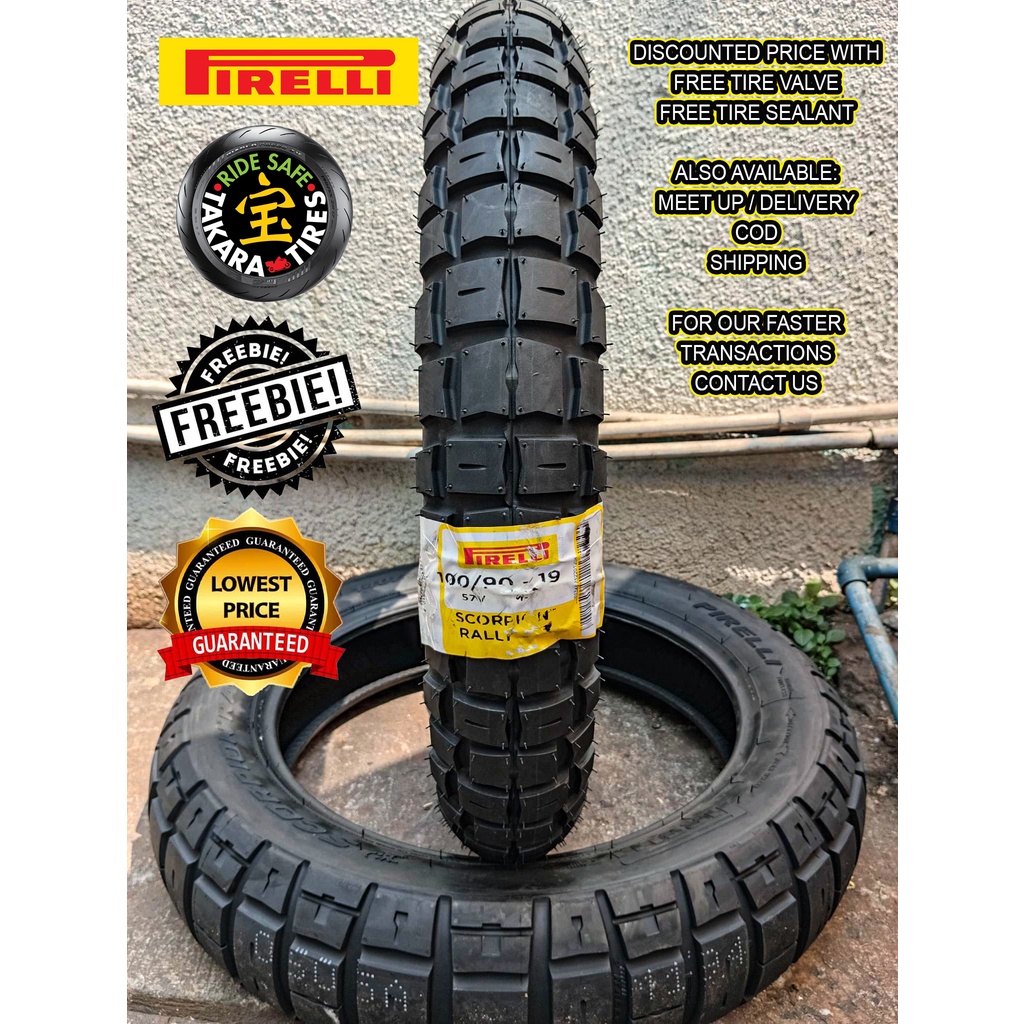 PIRELLI TIRE SCORPION RALLY STR by Takara Tires, Motorcycle Tires ...