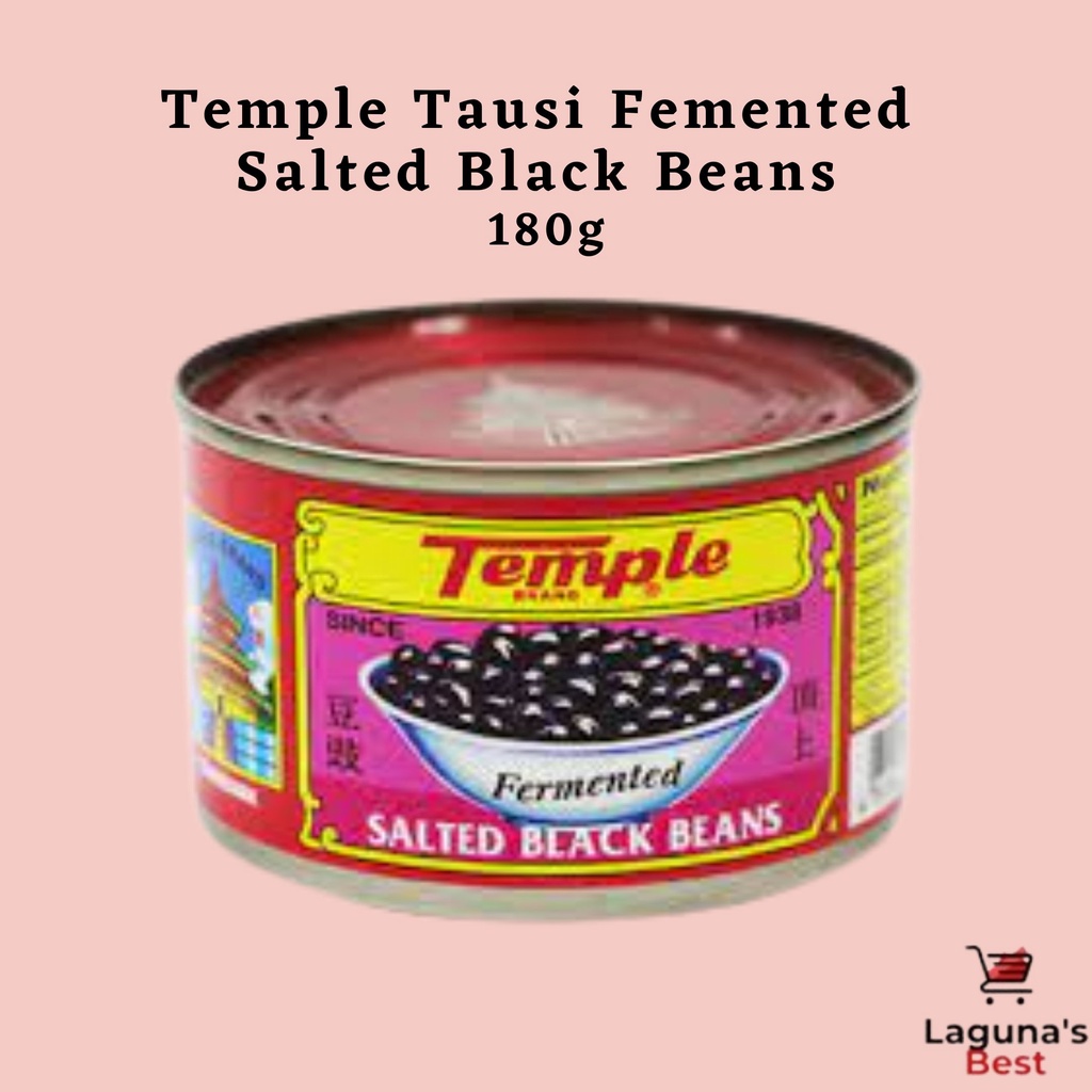 Temple Tausi Femented Salted Black Beans 180g | Shopee Philippines