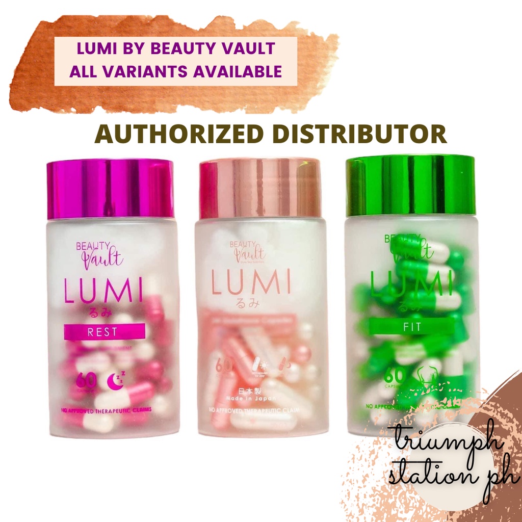 Lumi by Beauty Vault - Lumi Gluta | Lumi Rest | Lumi Fit | Shopee ...