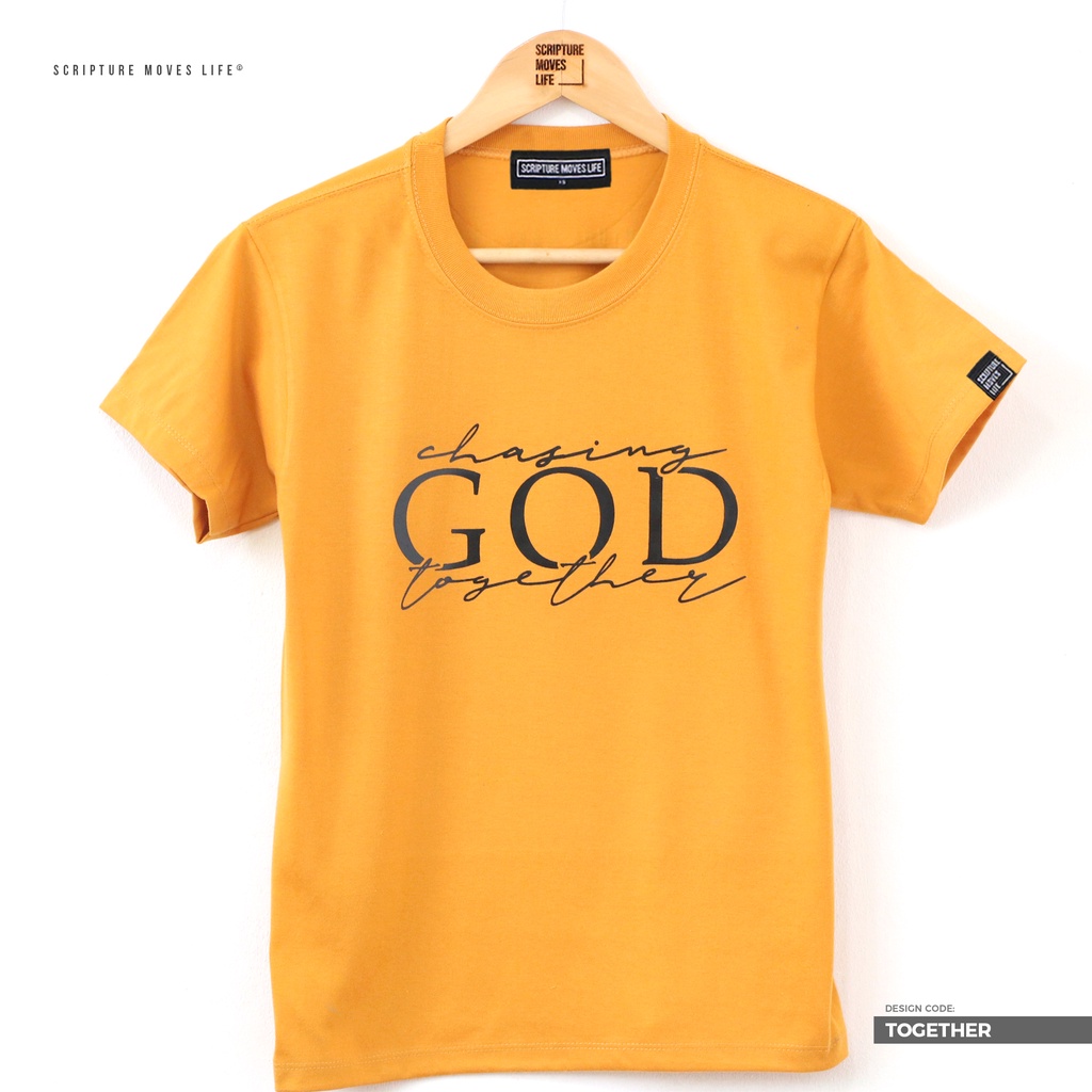 Scripture Moves Life Chasing God Together Classic Shirt | Shopee Philippines