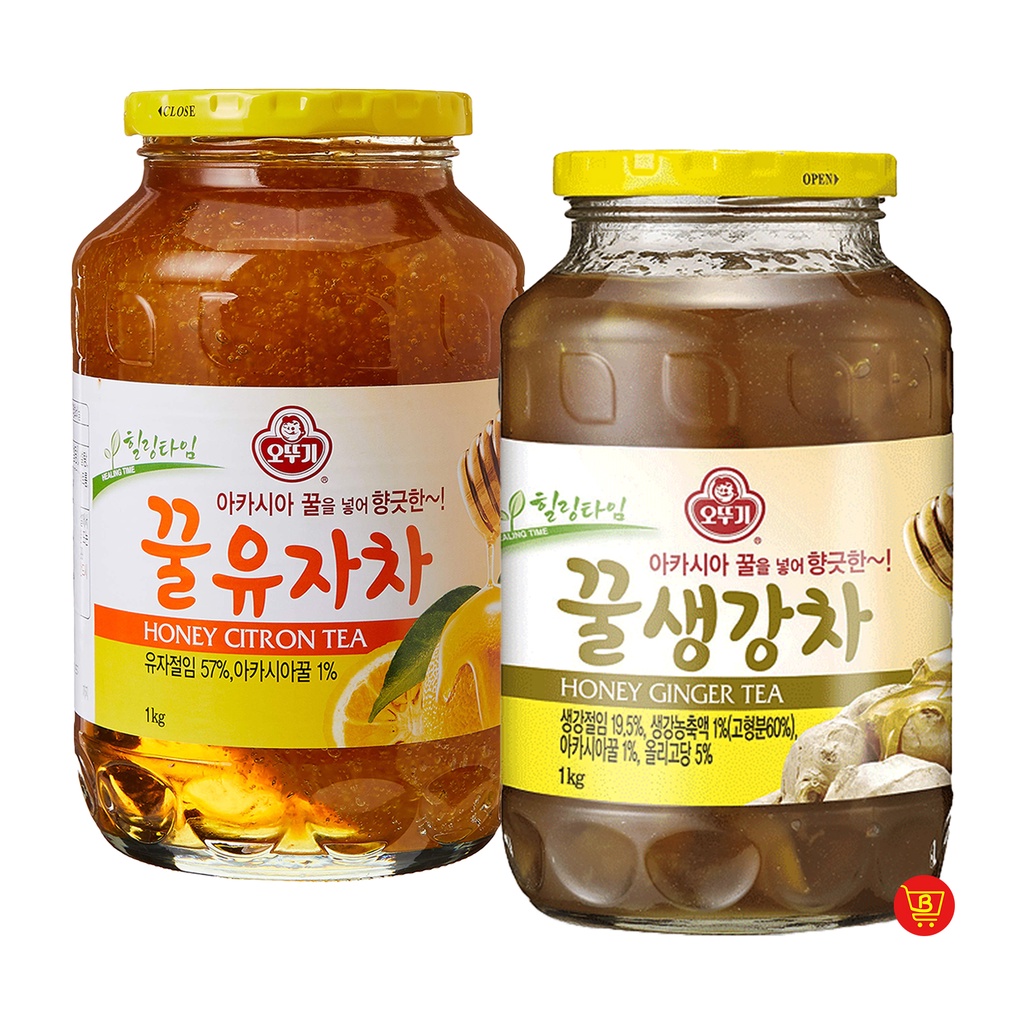 OTTOGI Tea 1kg (Honey Citron Tea / Honey Ginger Tea) | Shopee Philippines