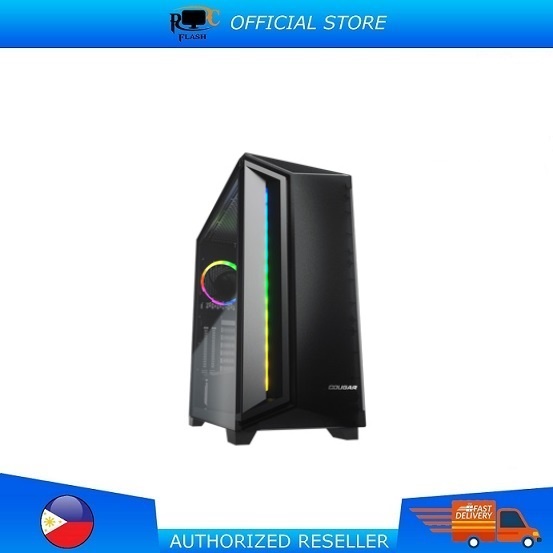 COMPUTER CASE COUGAR DARKBLADER X7 ARGB MID-TOWER GAMING CASE W/ TG/ 1 ...