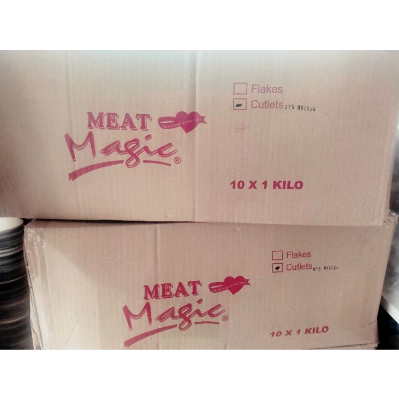 meat magic Cutlets 1 box ( 10 packs) | Shopee Philippines