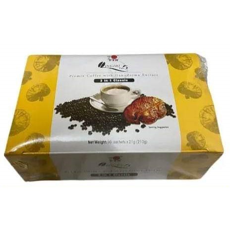 DXN Lingzhi Coffee 3 in 1 Classic (Lite) Box 10 Sachets x 21g | Shopee ...