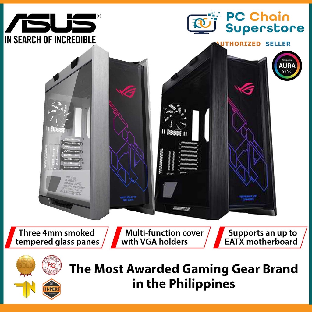 ASUS ROG Strix Helios GX601 RGB ATX / EATX mid-tower gaming Casing ...