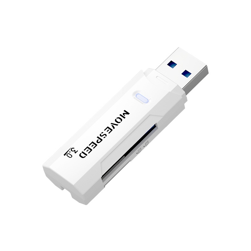Move Speed 2 in 1 card reader USB 2.0 SD/TF dual card slot Not loose ...