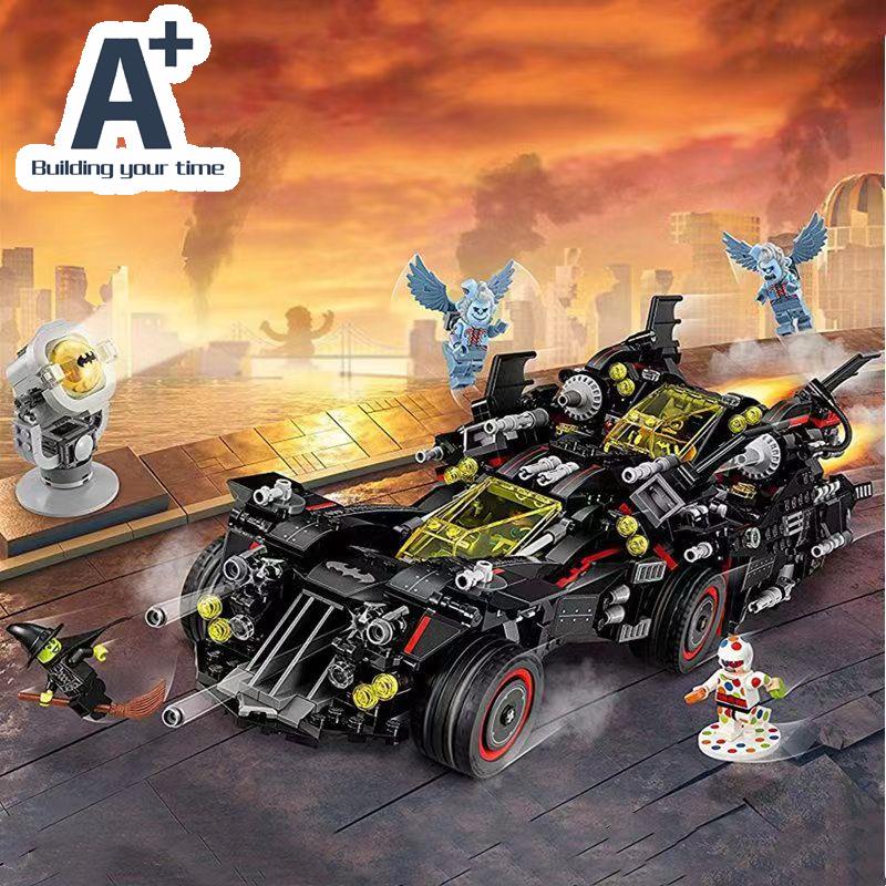 Superhero Series Batman 4-in-1 Ultimate Batmobile Compatible Lego ...