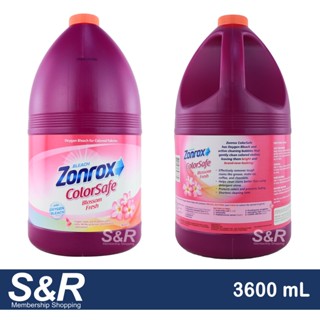 Zonrox Color Safe Blossom Fresh Bleach 3.6L | Shopee Philippines