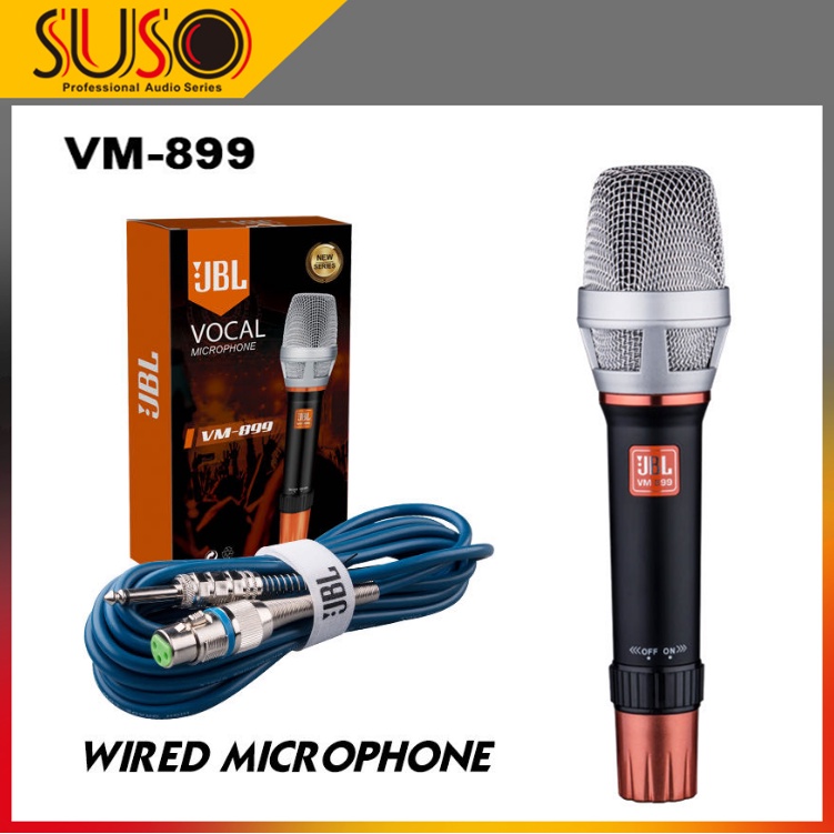 Dynamic Microphone VM-899 Hi-Fidelity Uni-Directional VM899 Dynamic Microphone | Shopee Philippines