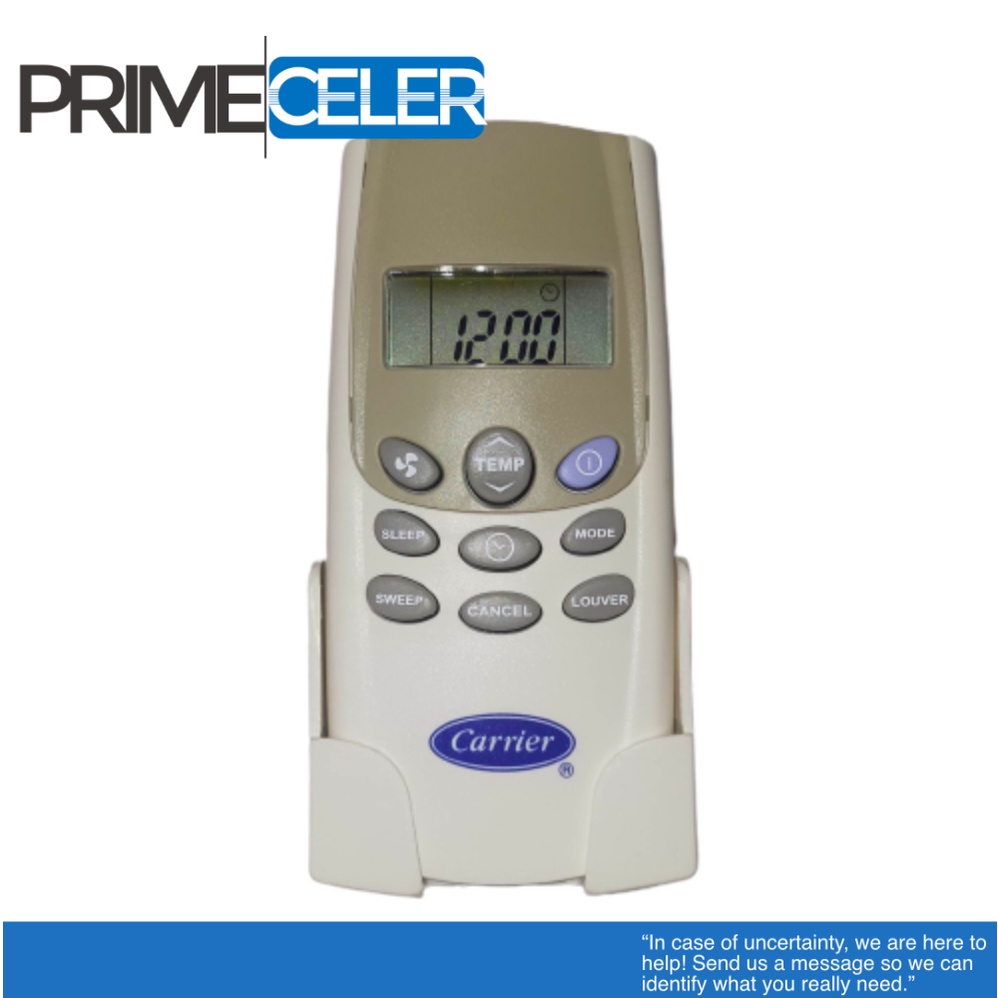 Remote Control for Carrier Aircon Unit Model: 42XQA440-018 | Shopee ...