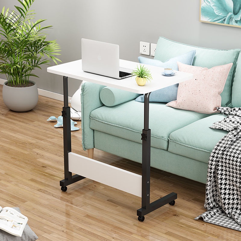 Modern movable lifting table Solid wood laptop desk Bedside table ...