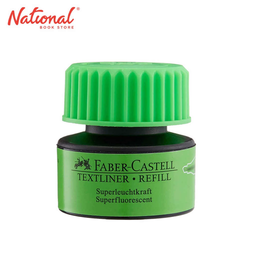 Faber Castell 1549 Textliner Automatic Refill, Green 154963 - School ...