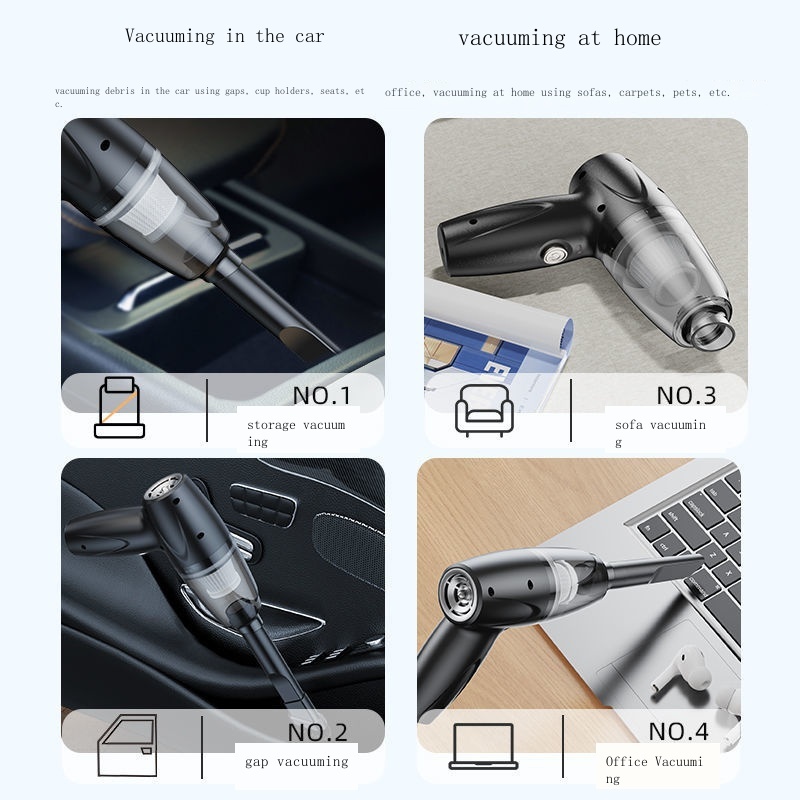 Dusters German wireless car vacuum cleaner with high power and suction ...
