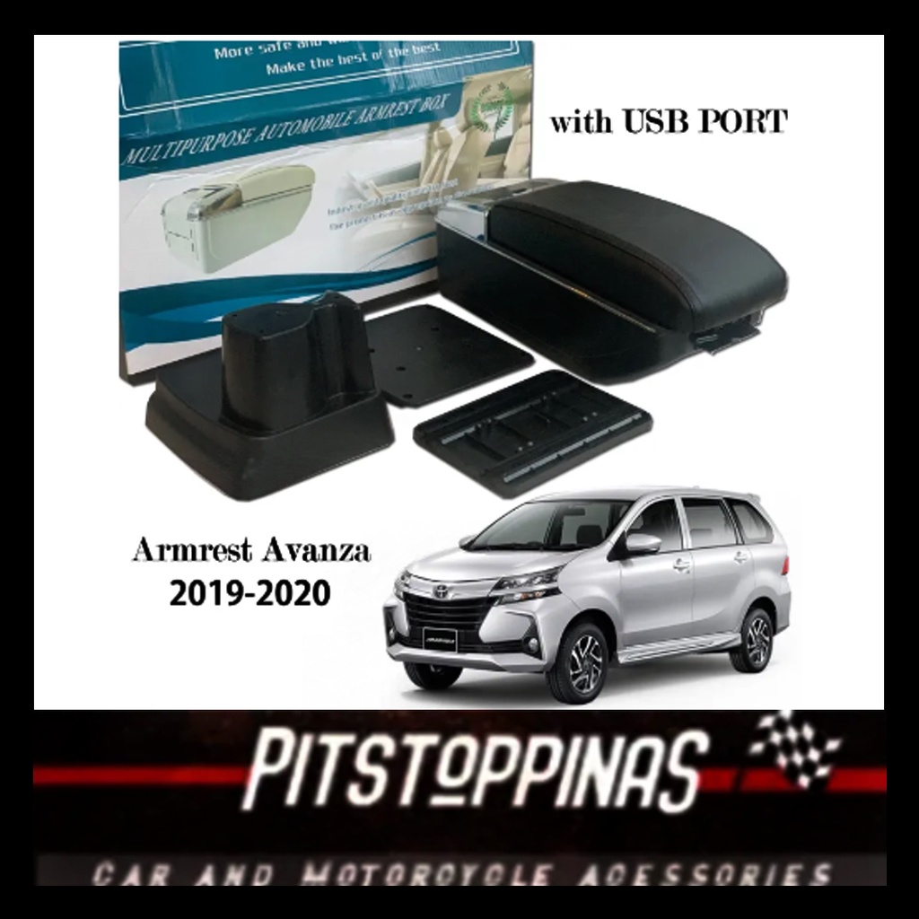 Toyota Avanza VELOZ 2019-2020 Car Center Console Box Armrest Plug and ...
