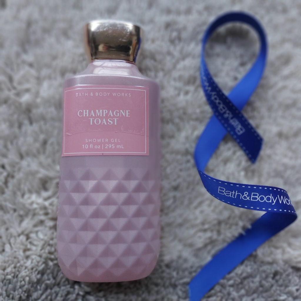Original Bath & Body Works USA Champagne Toast Shower Gel Wash | Shopee ...