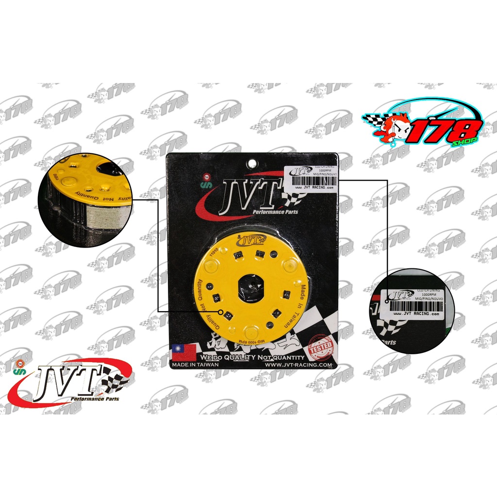 JVT clutch lining assembly yamaha mio sporty/soulty (high quality ...