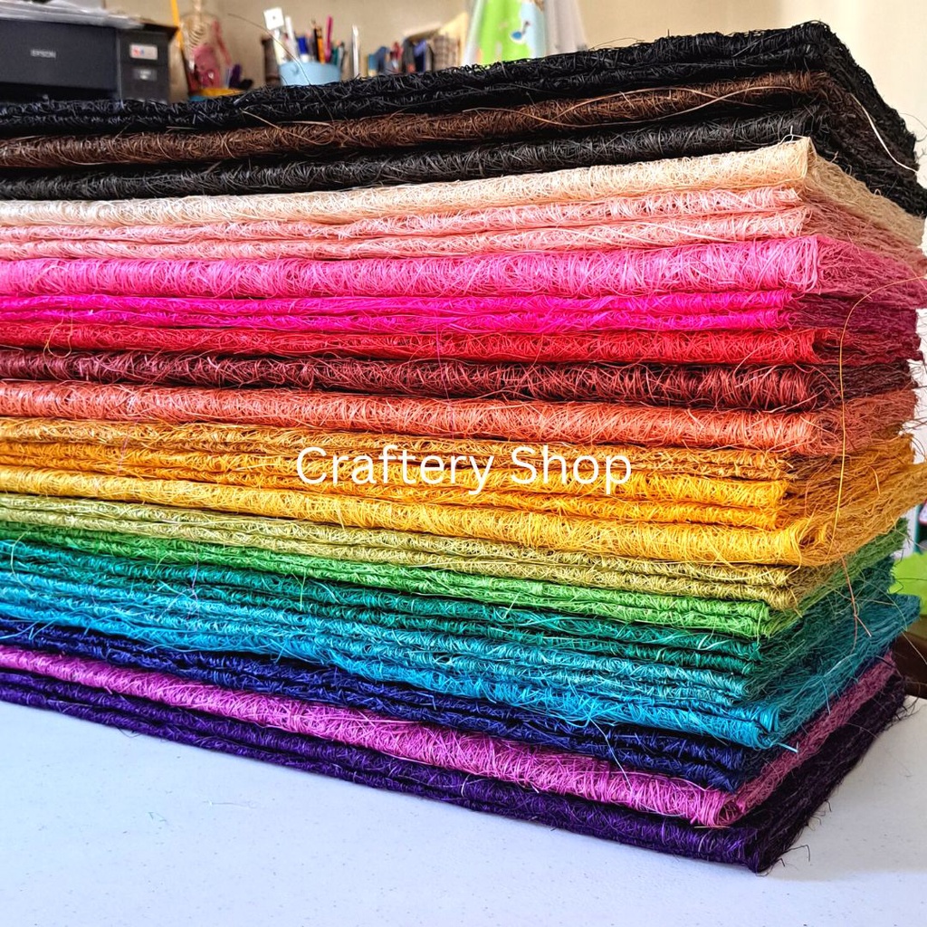 Flat Abaka Mat Per FOLD 10.5x18.5 inches | Shopee Philippines