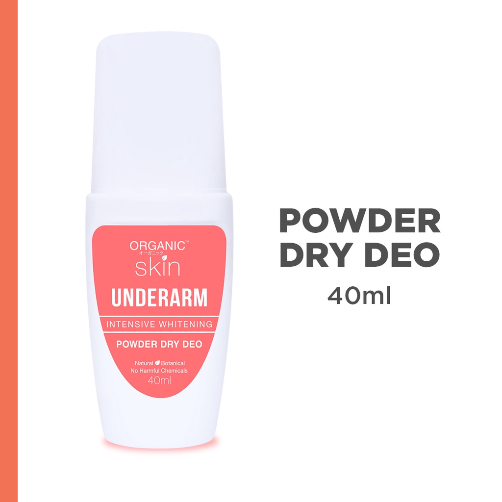 Organic Skin Japan Intensive Whitening Underarm Powder Dry Deodorant ...