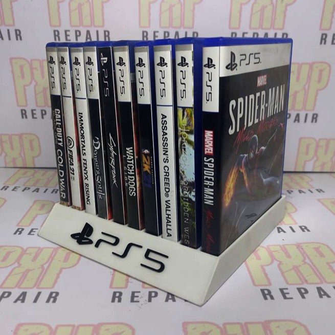 CD GAME CASE FULL 10 Slots for PS3 PS4 PS5 XBoxOne XBox360 PS2 PC 3D ...