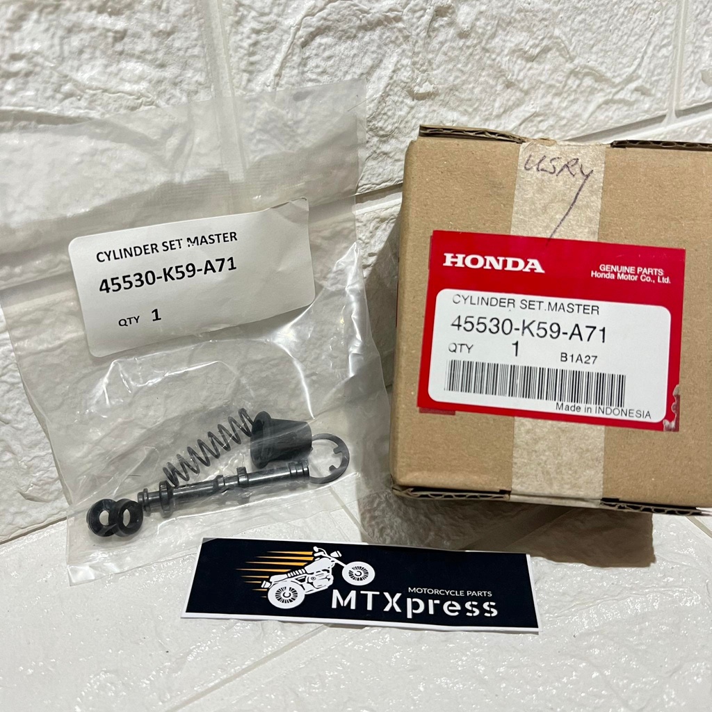 [Honda Genuine] Click 125i/150i V2 Brake Master Repair Kit | Shopee ...