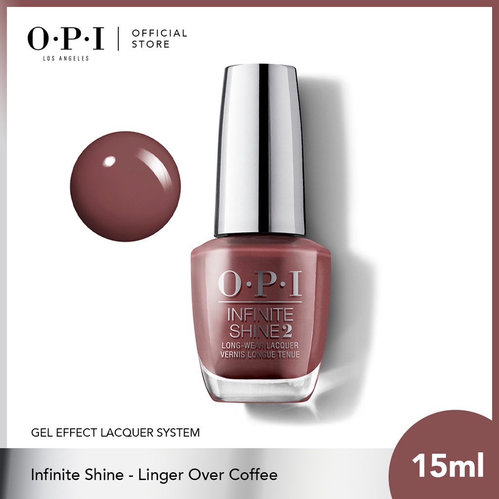 O.P.I. Infinite Shine Linger Over Coffee 15ml | Shopee Philippines