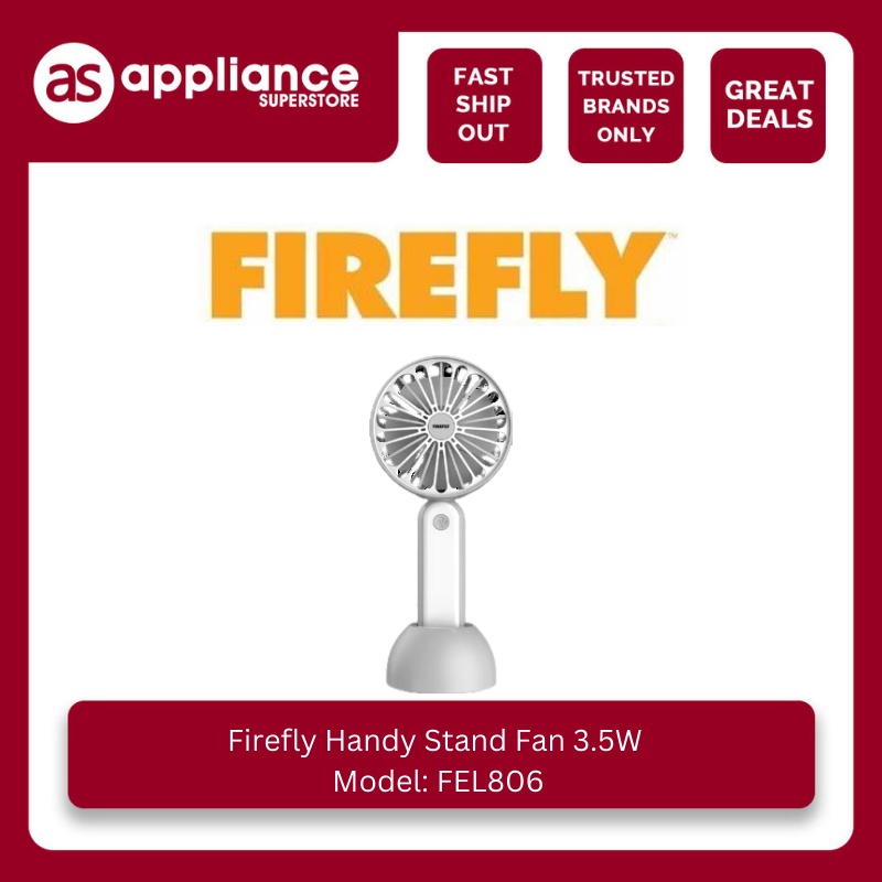Firefly Hand Handy Stand Fan 3.5w FEL806 | Shopee Philippines