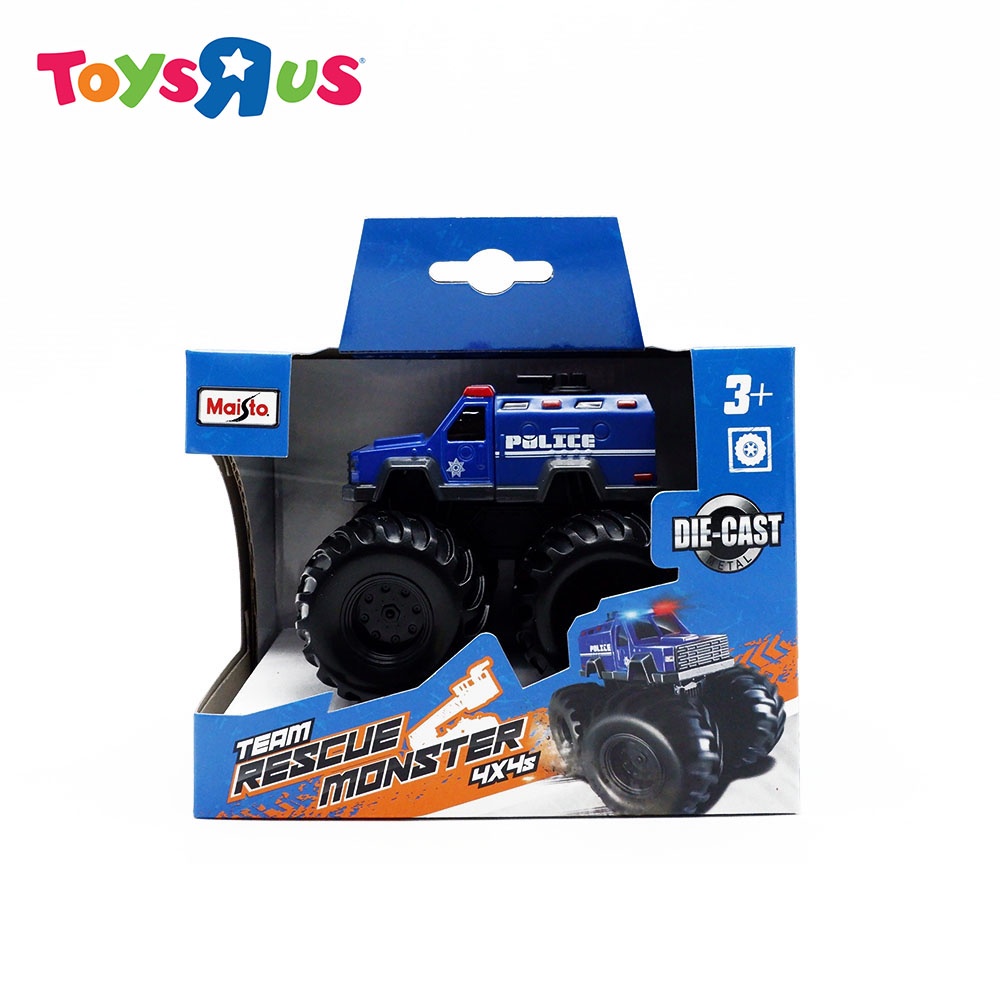 Maisto 3.25" Rescue Monsters (Blue) | Shopee Philippines