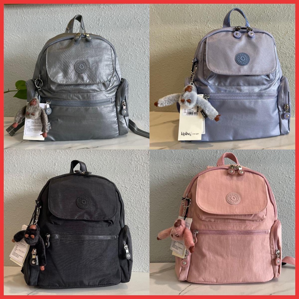 Kipling medium backpack student leisure bag MATTA K14190 (14 colors ...