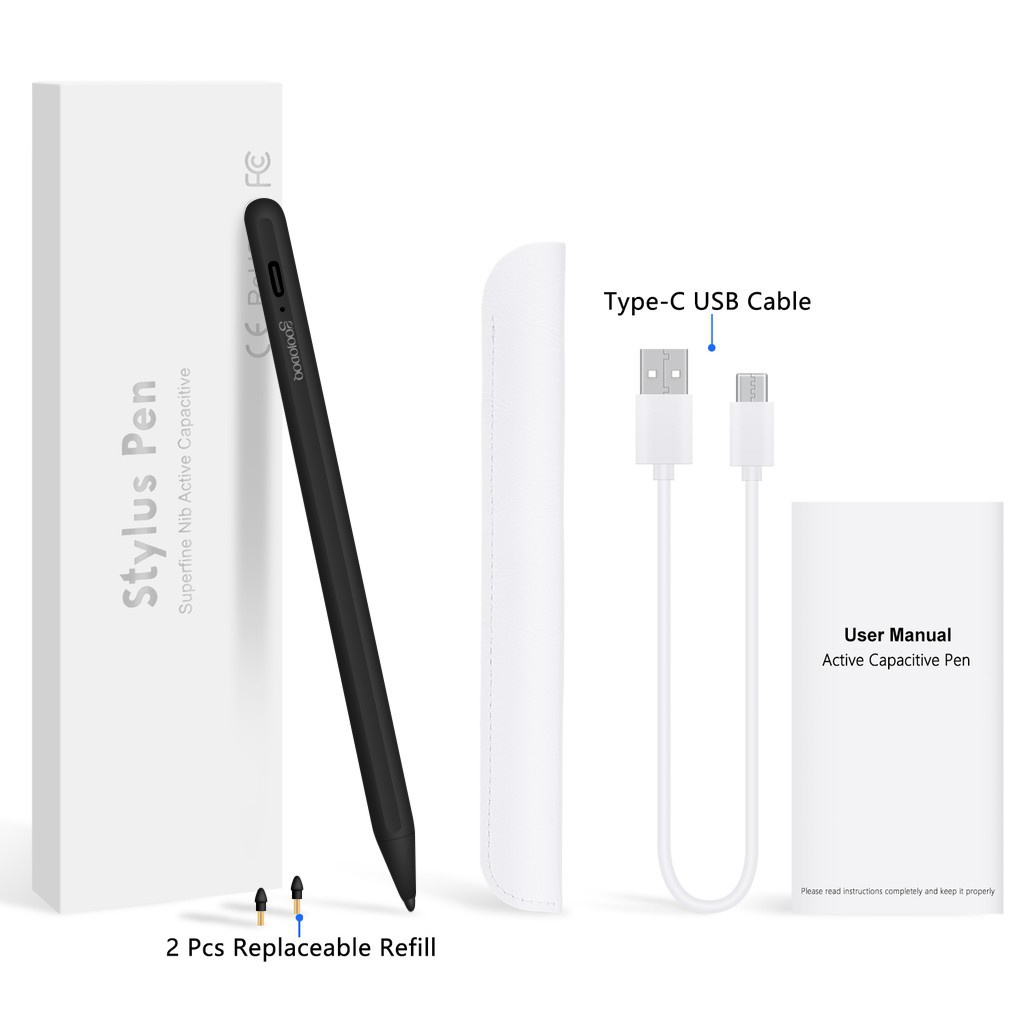 Goojodoq GD9 9th Stylus Pen for ipad Pencil 1st 2 10th 7th 6th 8th Gen ...