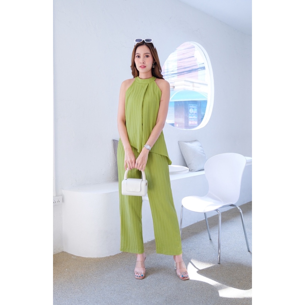 Bangkok Premium Terno Sleeveless Pants Coordinates Morning Shop Brand ...