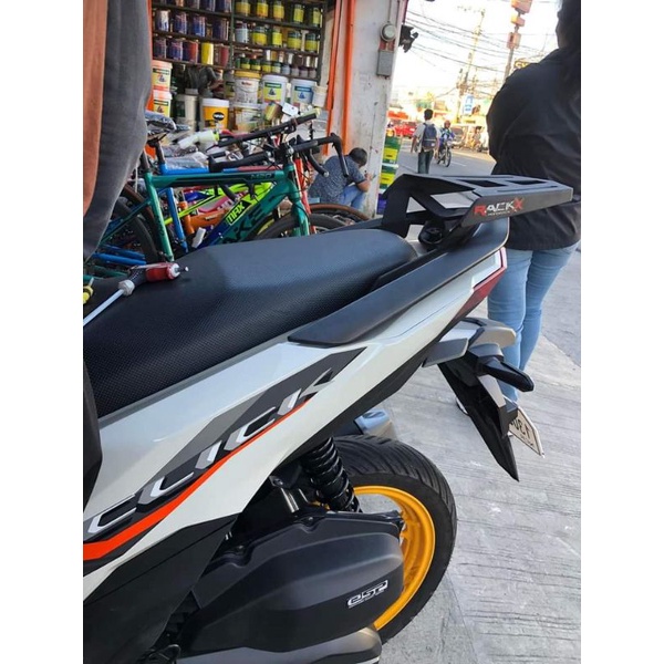 honda click v1,v2 and v3 RackX motorack without removing grab bar ...
