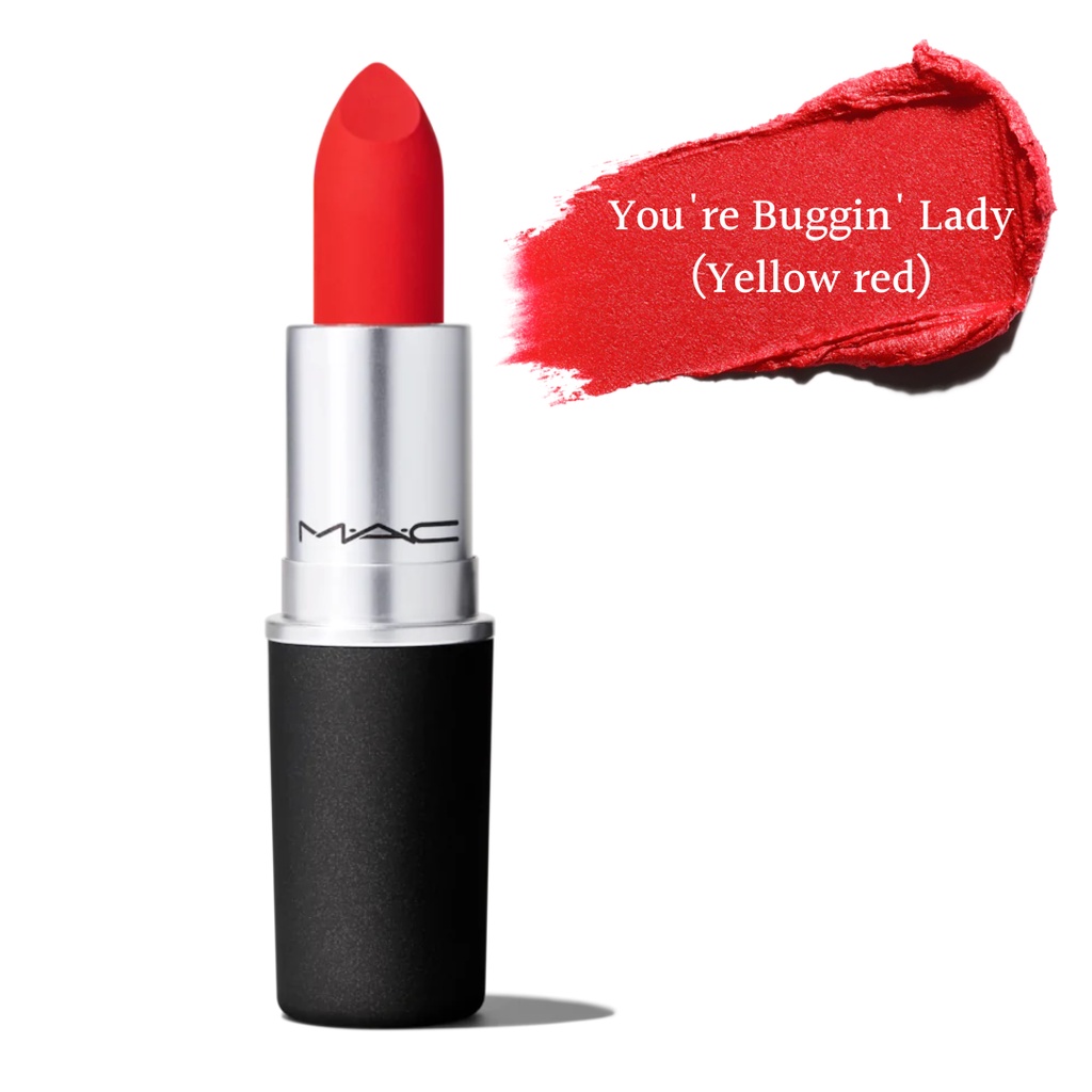 MAC Powder Kiss Lipstick | Sheer Outrage | You're Buggin' Lady ...