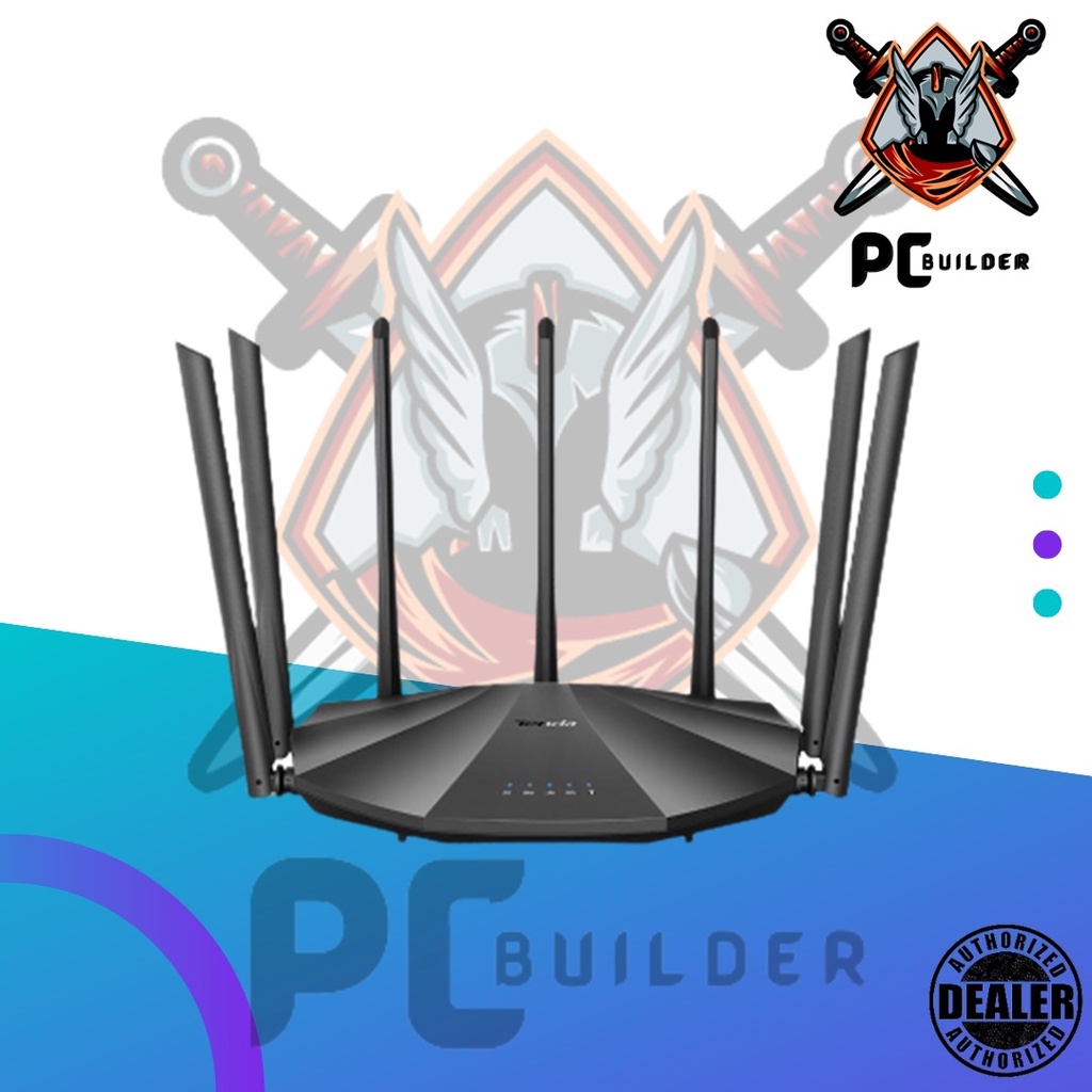 Tenda AC23 Wireless WiFi Dual Frequency 5g full Gigabit 2100m English Version | Shopee Philippines