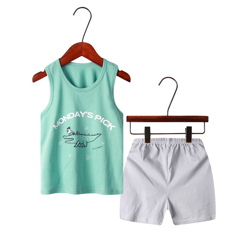 Baby Corp (0-4Y) Boy Clothes Terno for Kids Boys Fashion Sando Shorts ...