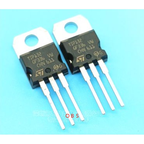 TIP132 NPN Darlington Power Crystal Amplifier Triode Large Full Grade ...