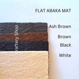 Flat Abaka Mat Per FOLD 10.5x18.5 inches | Shopee Philippines